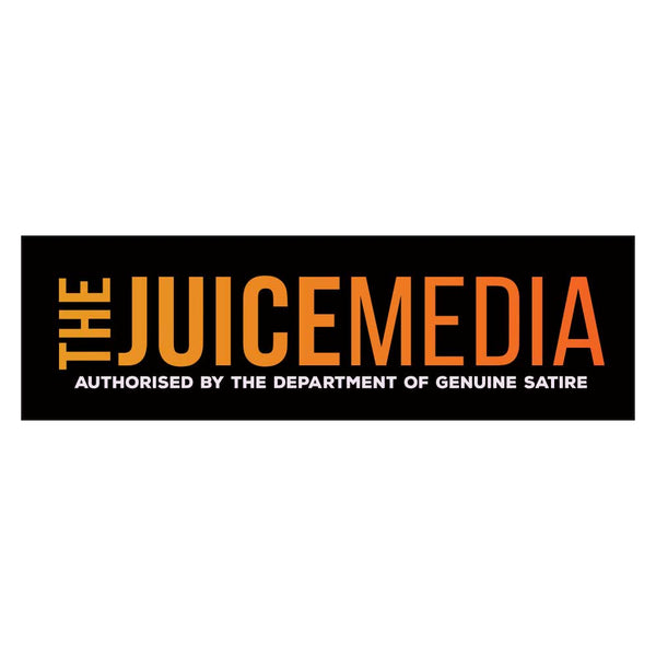 THE JUICE MEDIA - BUMPER STICKER - theJUICEmedia